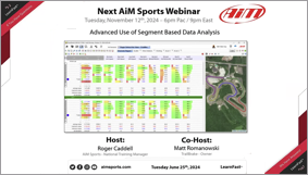 AiM, The World Leader in Motorsport Data Acquisition